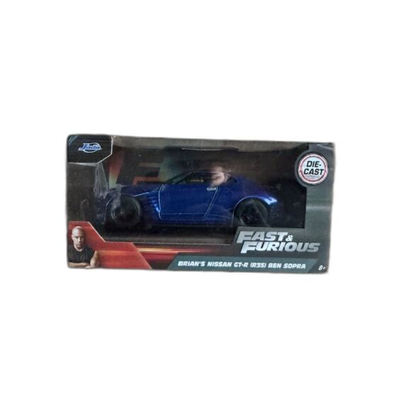 Other | Jada Fast And Furious Brians Nissan Gtr R35 Ben Sopra 132 Scale ...